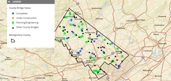 19 Bridge Projects Introduces Interactive Bridge Map - Montco Happening
